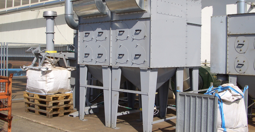 FIBC Filling System - EASYFILL - Dust Collection - Inquip | Inquip ...