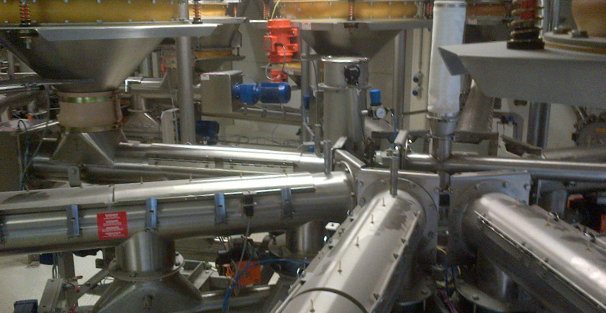Stainless Steel Tubular Conveyor - TX | Inquip - Specialists in Bulk ...